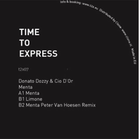 Review: Donato Dozzy & Cio D'Or: Menta - Inverted Audio