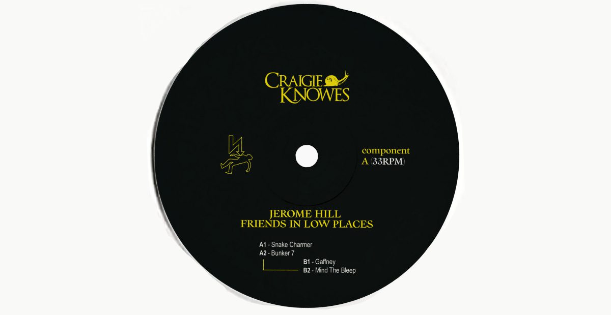 Jerome Hill lines up 'Friends In Low Places' EP on Craigie Knowes - Inverted Audio