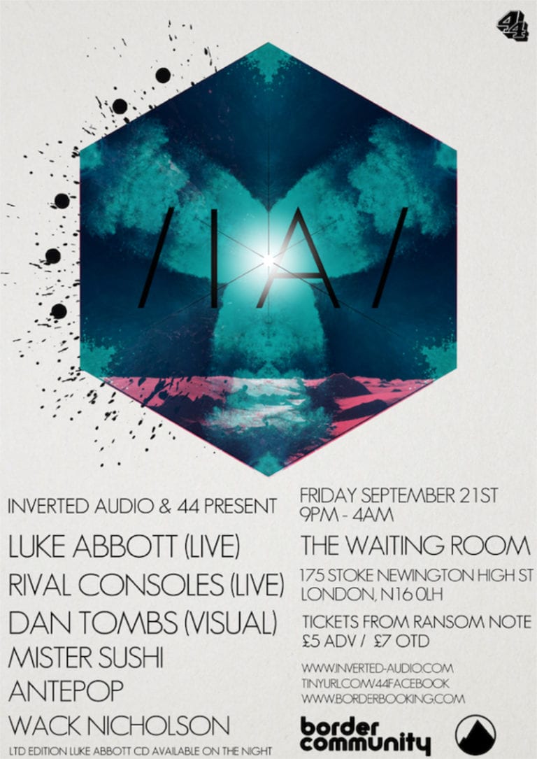 Inverted Audio & 44 present Luke Abbott - Inverted Audio