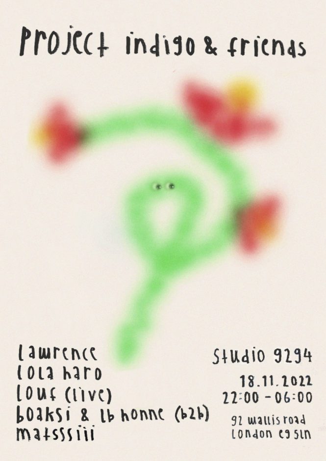 Project Indigo & Friends with Lawrence, Lola Haro & Louf (live) at ...