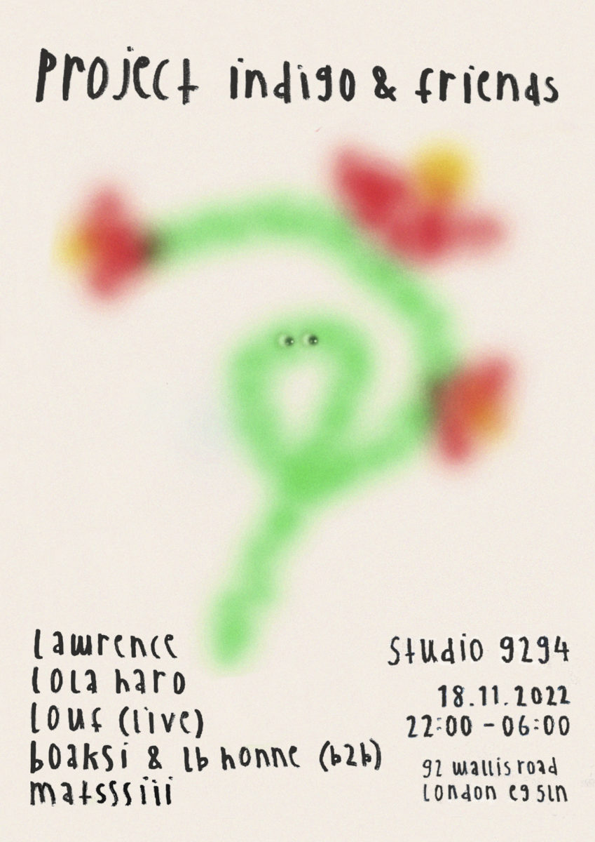 Project Indigo & Friends with Lawrence, Lola Haro & Louf (live) at ...