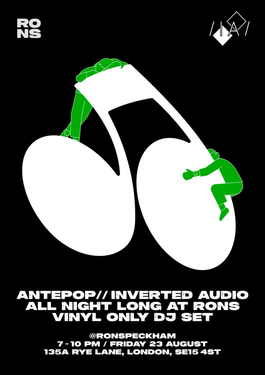 Antepop // All Night Long at Rons Coffee House - Inverted Audio