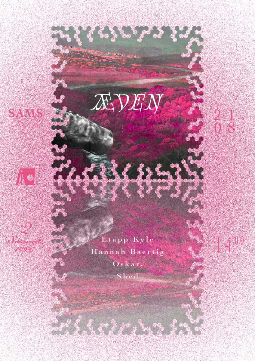 Tickets: Shed, Etapp Kyle, Hanna Baertig, Oskar. at ÆDEN - Inverted Audio